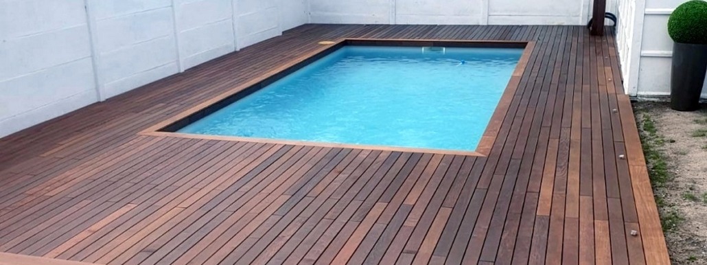 Lame de terrasse en bois exotique ITAUBA DECKiBOIS